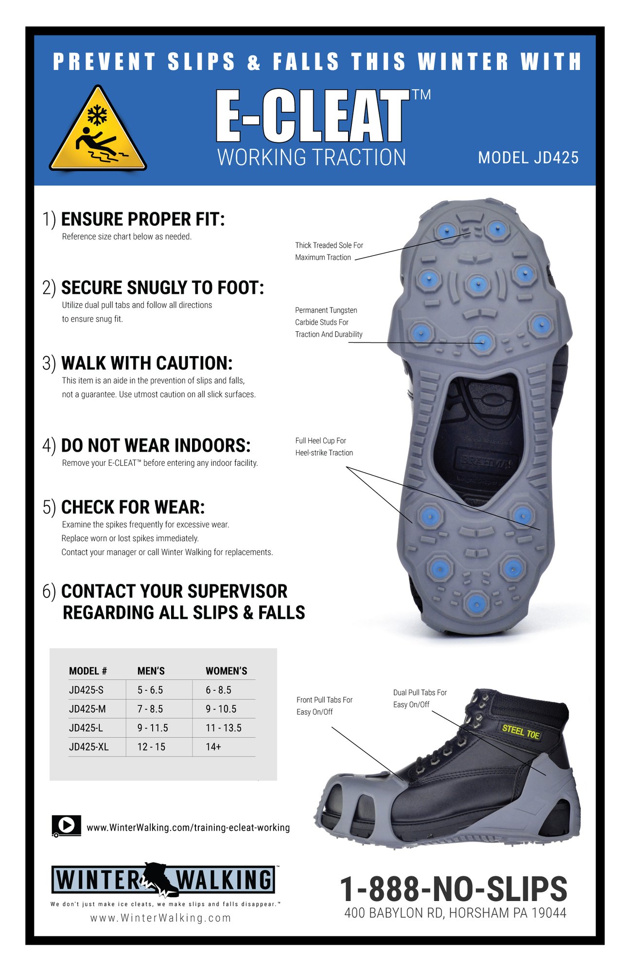E-CLEAT Working Traction - TRAINING PORTAL